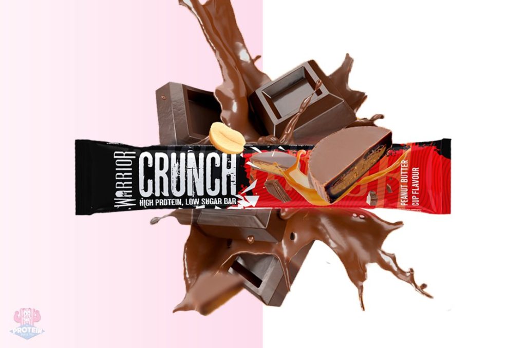 Warrior CRUNCH Protein Bar 64 gr. (путер од кикирики)